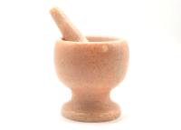 China Polished Stone Mortar And Pestle Set Custom Hand Made Spices Grinder Natural Marble for sale