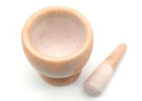 China Polished Stone Mortar And Pestle Set Custom Hand Made Spices Grinder Natural Marble for sale