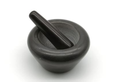 China Solid Marble Mortar Stone Mortar And Pestle Set Herbs Spice Grinder Bowl for sale