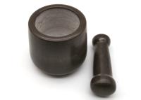 China Natural Marble Stone Mortar Pestle Set Pepper Garlic Herb Spice Grinder Press Masher for sale