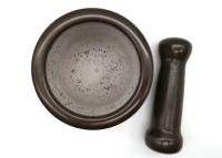 China Household Marble Stone Mortar And Pestle Hand Press Herb Spice Garlic Masher Bowl for sale