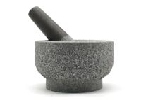China Natural Granite Stone Mortar And Pestle Large Herb Guacamole Bowl And Pestle for sale