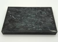 China Anti Mositure Real Marble Look Tray Black Color For Restaurant / Bar for sale