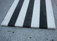 China Stone Cheese Cutting Board Black And White 35x25cm Food Safe Insulated for sale