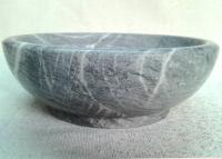 China Marble Stone Serving Bowl High Durability Keeping Fruit / Food Cool Fresh for sale
