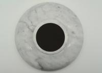 China 10 Inch Solid Stone Serving Bowl , Real Marble Fruit Bowl With Stand for sale