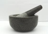 China Granite Kitchen Mortar And Pestle Accessory Durable Household Stone Set for sale
