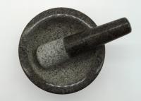 China Granite Kitchen Mortar And Pestle Accessory Durable Household Stone Set for sale
