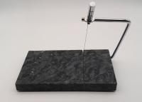 China Black Marble Cheese Slicer Hand Tool Stainless Steel Wire For Cutting for sale