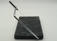 China Black Marble Cheese Slicer Hand Tool Stainless Steel Wire For Cutting for sale