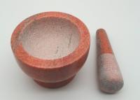 China Food Grade Granite Small Mortar And Pestle Fancy Custom Durable Kitchen Tool for sale