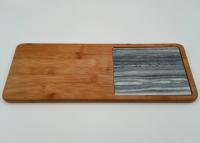 China Cute Stone Placemats Marble Bamboo Material Eco Friendly For Cutting Fruit for sale