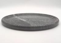 China Easy Cleaning Stone Serving Tray 100% Natural Marble Unique Elegant Vein for sale