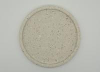 China Terrazzo Stone Serving Tray , Kitchen Serving Trays Beige Smooth Surface for sale