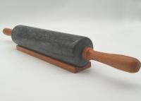 China Smooth Surface Stone Rolling Pin , Noodle Rolling Pin  Hand Burnishing for sale