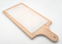 China Easy Cleaning White Marble Placemats Convenient For Fruit / Vegetable for sale
