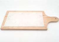 China Easy Cleaning White Marble Placemats Convenient For Fruit / Vegetable for sale