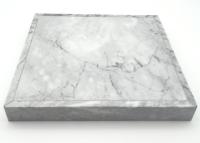 China Decorative Square Serving Tray White With Vein Durable Moisture Resistant for sale