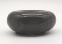 China 7.8cm X 3cm Black Marble Candle Jars Good High Temperature Resistance for sale