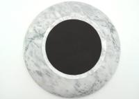 China Grey Stone Serving Bowl , Table Decorative Stone Bowl Natural Solid Marble for sale