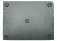 China 40cm x 30cm Stone Serving Tray , Rectangular Serving Tray With Handles for sale