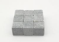 China 9pcs Soapstone Whiskey Ice Stones Drinks Cooler Cubes Whiskey Scotch Rocks With FDA for sale
