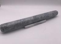 China French Marble Stone Rolling Pin 39cm With Marble Base Polished for sale