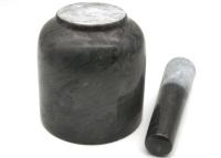 China Customized Marble Stone Mortar And Pestle For Herbs Spices Kitchen Grinder for sale