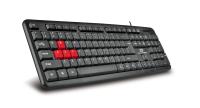 China Computer Pc Waterproof Gaming Mouse And Keyboard With Silk Screen Printing for sale
