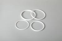 China White KZT 0.05mm Tolerance Double Lip Oil Seal High Chemical Resistance for sale