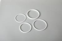 China White KZT 0.05mm Tolerance Double Lip Oil Seal High Chemical Resistance for sale
