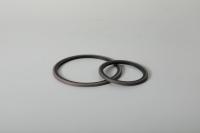 China Industrial Single Lip Double Lip Oil Seal Composite Lip Seal Double Lip Brown for sale