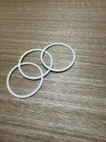 China Water Resistance Rubber Oil Seal White Custom Color 40*45*1.25mm for sale