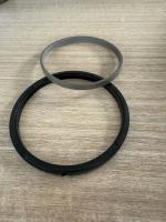 China Black 70-90 Shore A HBY Seal Hydraulic Cylinder Seal High Temperature Resistance for sale