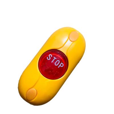 China Zhongtong Bus Lower Car Bell Button 3747-00039 Yellow Arc Red Plane Original 10pcs for sale