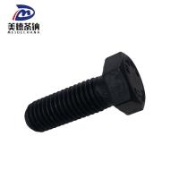 China Carbon Steel Stud Bolt 0636 016 012 for Yutong Bus Black Oxide 10pcs for sale