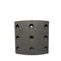 China Non-asbestos Brake Lining for Truck EQ153 194.2x180x17.5mm Long-lasting for sale