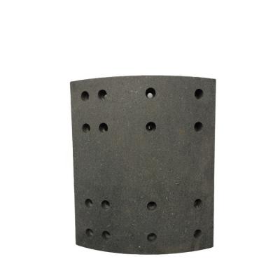 China FUWA Truck 189x220mm Non-asbestos Brake Lining 15/18.5mm OE 4551 A for sale