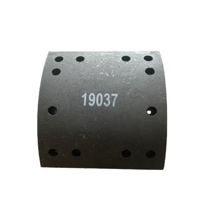 China Non-Asbestos Brake Pads WVA19037 for Zhongtong Bus Friction Plates and Linings OEM for sale