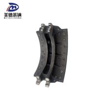China Brake Shoes for FAW Trucks WG9231342070 Standard Size Heavy Duty Replacement Parts for sale