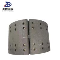 China Customized Brake Shoe for HOWO SINO HONGYAN FAW CAMC Truck Bus Meide Chana 10pcs MOQ for sale