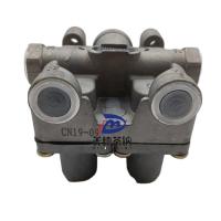 China Truck Parts EQ-153 4-Circuit Protection Valve for CAMC Truck Retrofitting CCC Certified for sale