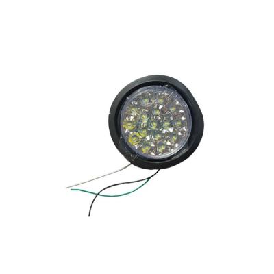 China 24V Semi-Trailer Truck Taillight Medium Leather Bowl Lamp with Round Brake Light for FAW HOWO for sale