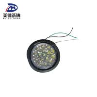 China 24V Semi-Trailer Truck Taillight Medium Leather Bowl Lamp with Round Brake Light for FAW HOWO for sale
