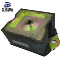 China Golden Dragon Bus Engine Mounting Rubber Pad Standard Size 1000-01-00563 for sale