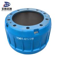 China Rear Brake Drum 3501-01778 for Yutong Zhongtong Kinglong Bus Steel Replacement for sale