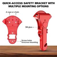 China Bus Safety Hammer 8209-00007 Emergency Escape Tool for Bus Parts Burglar Alarm Accessories for sale
