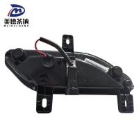 China 12V Car Rear Bumper LED Fog Light Reflective Red Safety Lamp for Bus Truck for sale