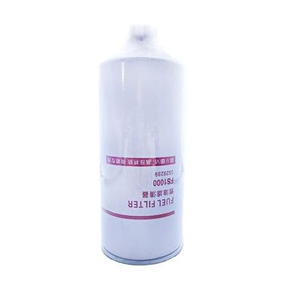 China HV Paper Iron Fuel Filter FS1000 for Truck and Bus Engines 100mm Diameter for sale