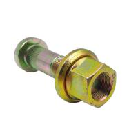China Sinotruk Howo Truck Wheel Bolt and Nut 100x22.5mm Spare Parts for Chinese Bus Models for sale